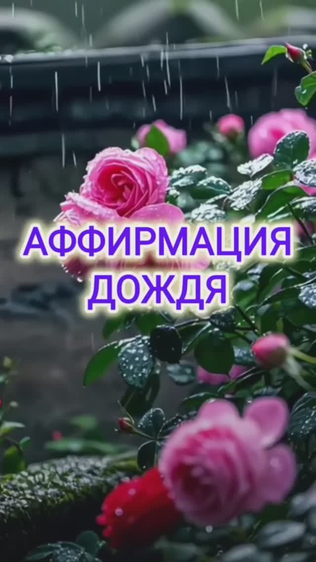 Аффермация дождя. Светлана Андрейченко. #вселеннаяя #стихи #любовь #душа