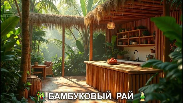 Красивые дома и интерьеры для любителей бамбука 🎋 дизайн жилья фото идеи для вдохновения (52)