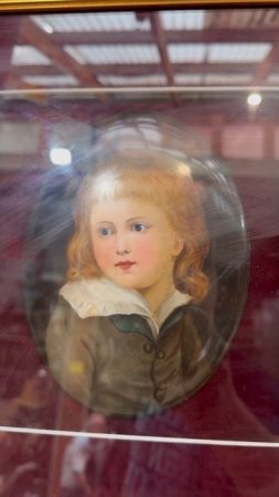 Старая живопись на фарфоре. Германия. Блошиный рынок Old porcelain paintings. Germany #shorts