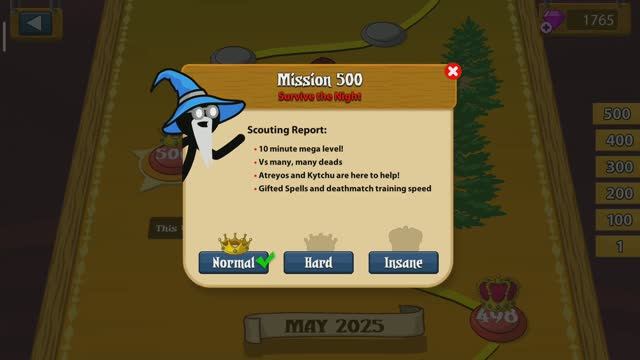 Mission Weekly | Levels 500 | Hard