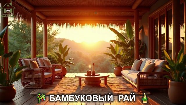 Красивые дома и интерьеры для любителей бамбука 🎋 дизайн жилья фото идеи для вдохновения (44)