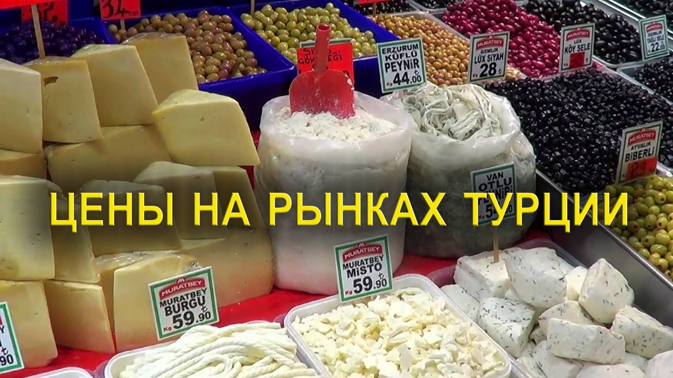 Цены на продукты в Турции
