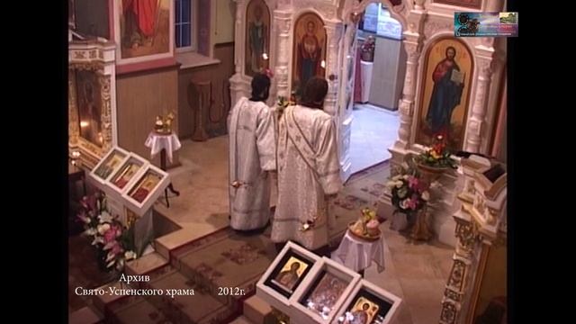 2012  15 апреля  ПАСХА - всеношнее бдение г.Тихорецк