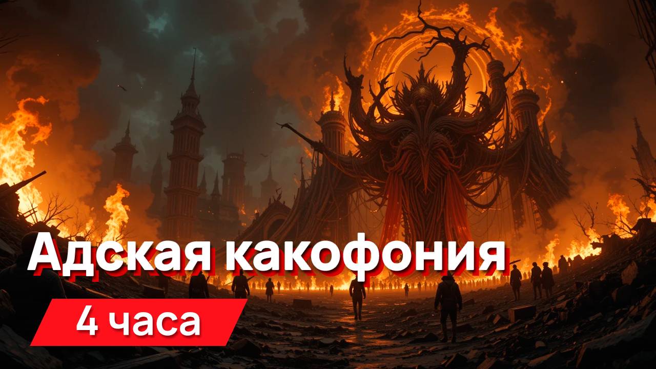 Звуки для соседей - адская какофония, пугающие, гнетущие, давящие звуки