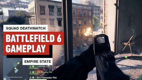 Battlefield 6 - Геймплей мультиплеера: Full Squad Deathmatch on Empire State