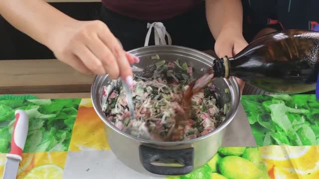 Окрошка без картошки