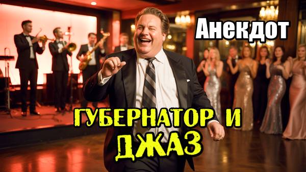 День рождения губернатора. Анекдот про джаз и губернатора. Шутка дня.