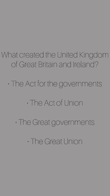 Life in the UK test Question 31