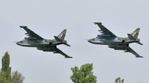 Штурмовики Су-25 атаковали позиции боевиков ВСУ