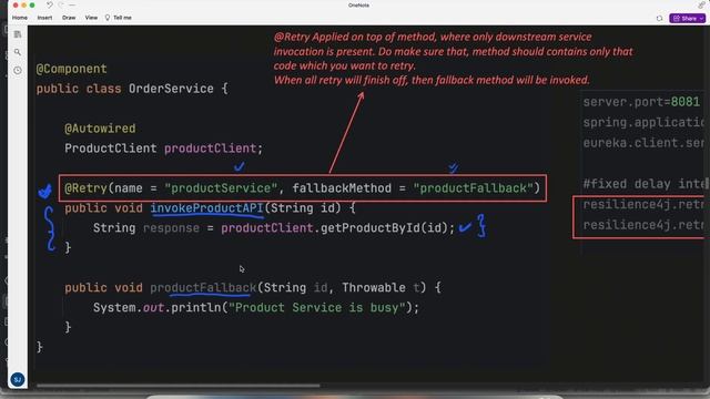 49 Retry Pattern:  Fault Tolerance in Distributed Microservices (Part-3)