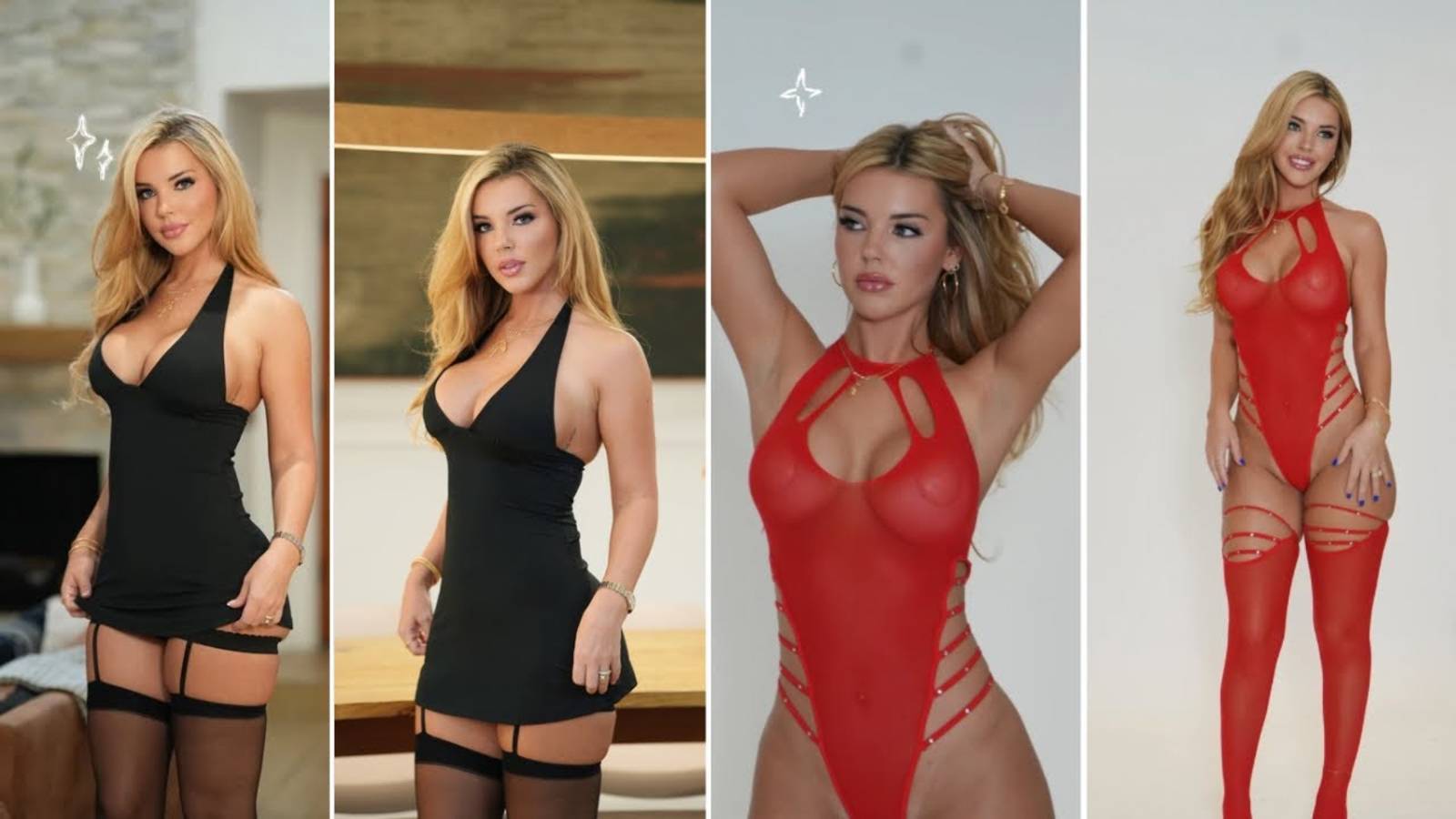 🔴⚫️ Melon Show Modeling Black & Red