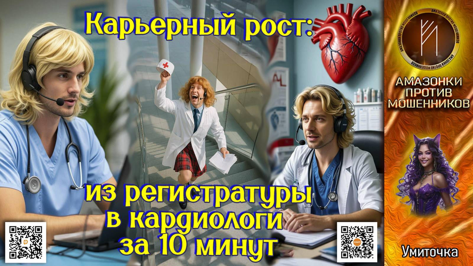 УМИТОЧКА. Головокружительная карьера. Телефонное мошенничество