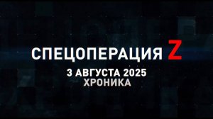 Спецоперация Z: хроника главных военных событий 3 августа