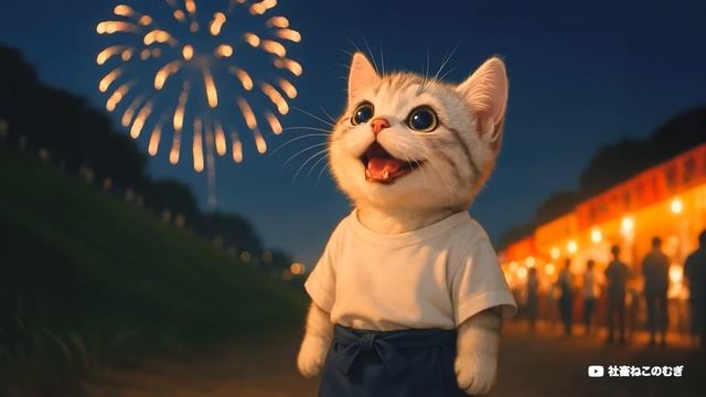 КОТИК ИДЕТ НА ЯРМАРКУ СМОТРЕТЬ САЛЮТ