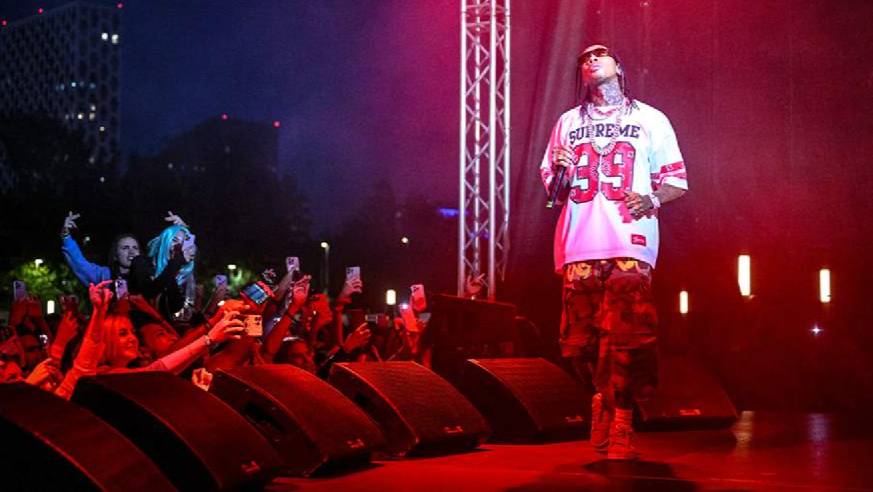 Американский рэпер Tyga выступил со вторым концертом в Москве