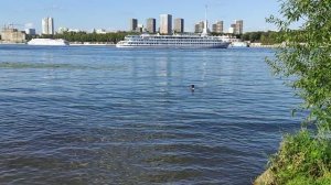 Ксюша купается одна - 03.08.2025