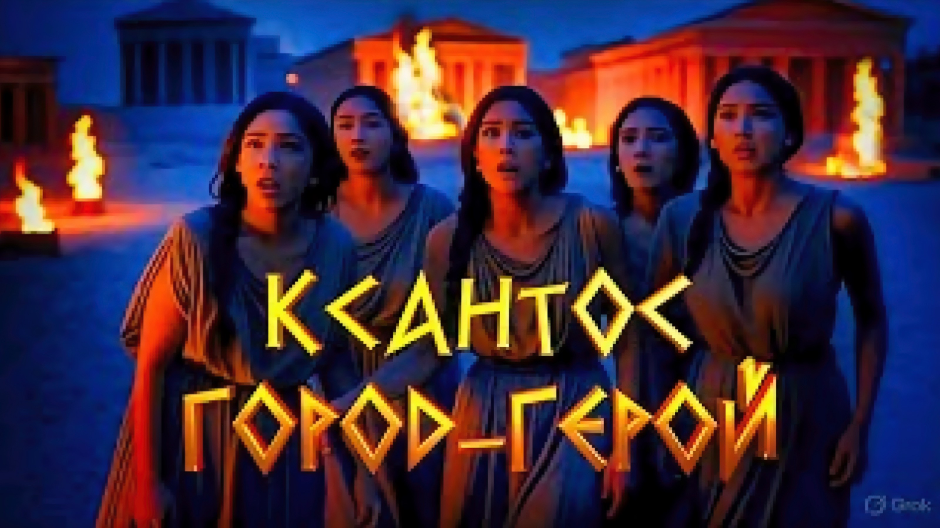 КСАНТОС.  Фильм первый.  ГОРОД - ГЕРОЙ