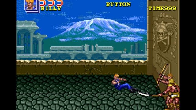 прохождение Double Dragon 3 - The Rosetta Stone (ARCADE)