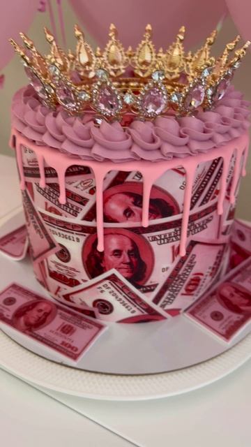 #Shorts Мой торт // День рождения 2024 // Торт с короной//