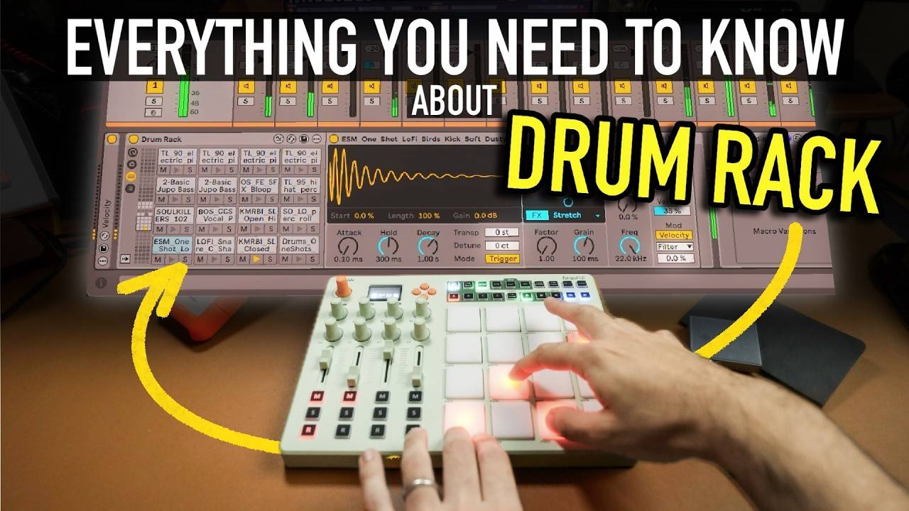 Ableton Live Drum Rack: Crash Course for Beginners