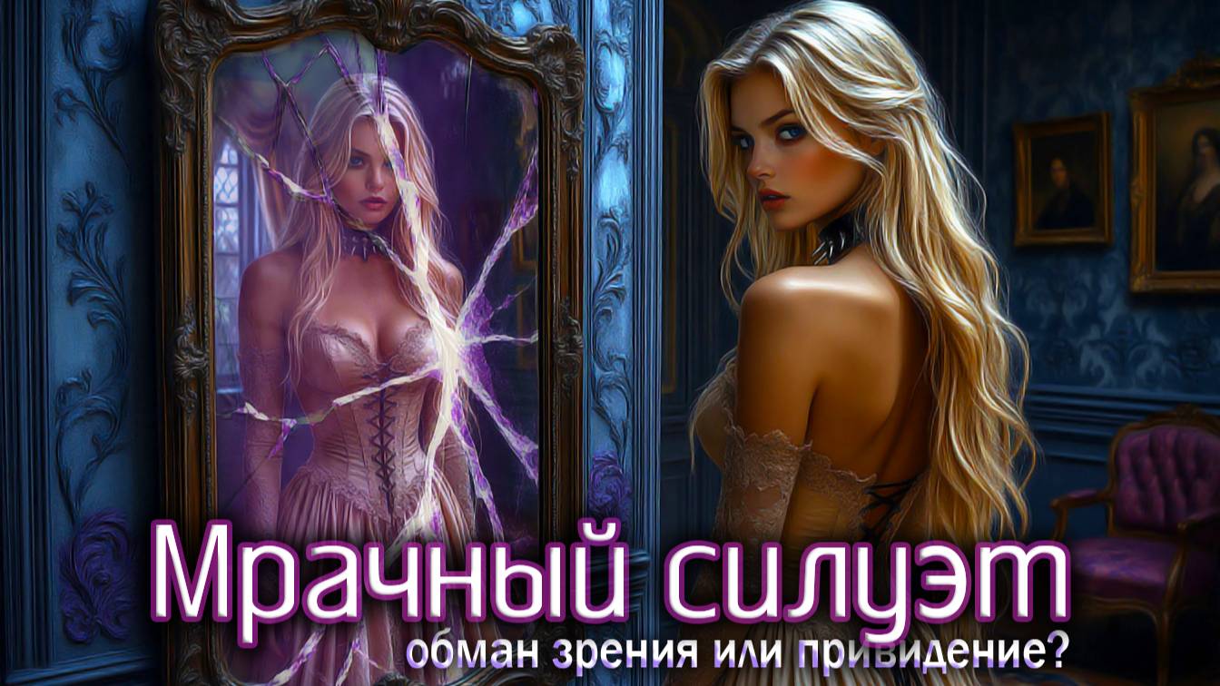 Мрачный силуэт (клип)👻Обман зрения или привидение? / dark metal