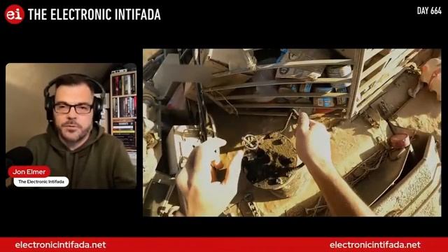 Zionist diaper troops hit by deadly tunnel ambush, with Jon Elmer
