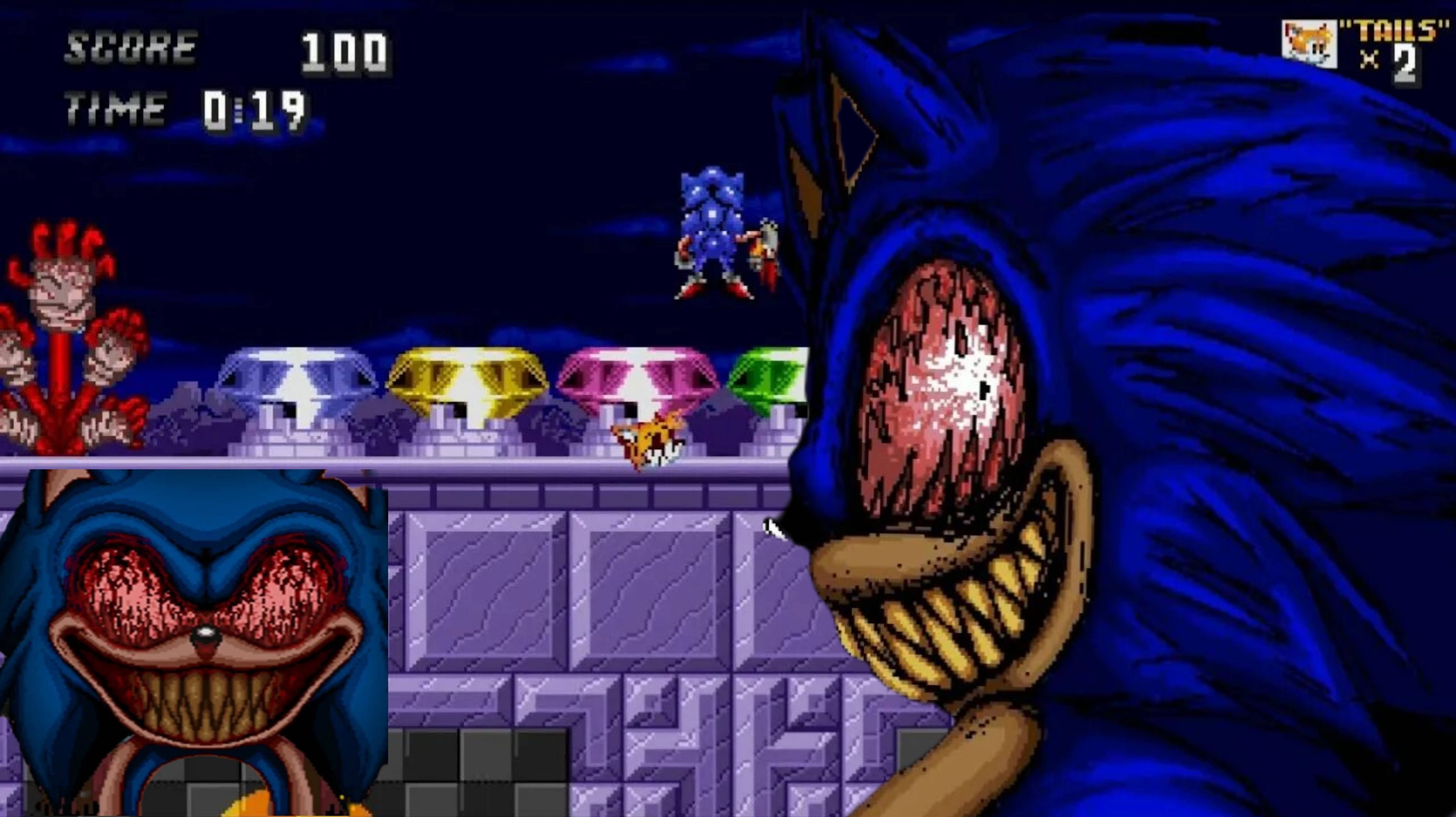 sonic.exe protect x страшная игра