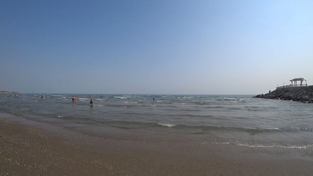 ДАГЕСТАН. ОТДЫХ НАЧИНАЕТСЯ. ПЛЯЖ В КАСПИЙСКЕ.