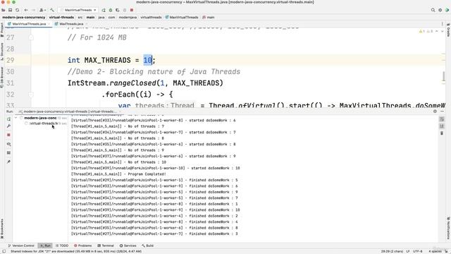 15 - Mounting and Unmounting threads in Action
