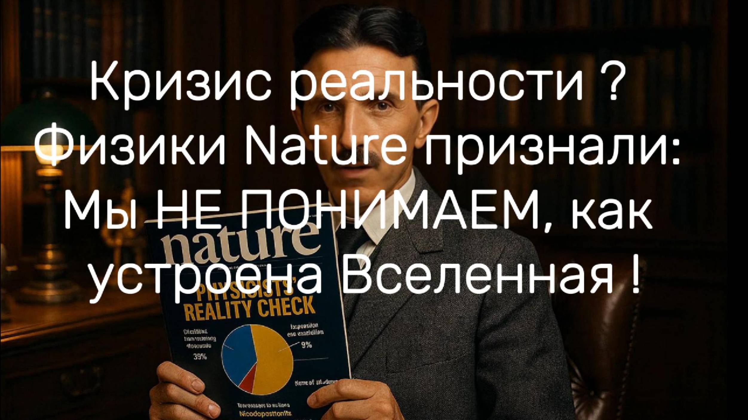 Кризис реальности ! Физики Nature признали Мы НЕ ПОНИМАЕМ, как устроена Вселенная !