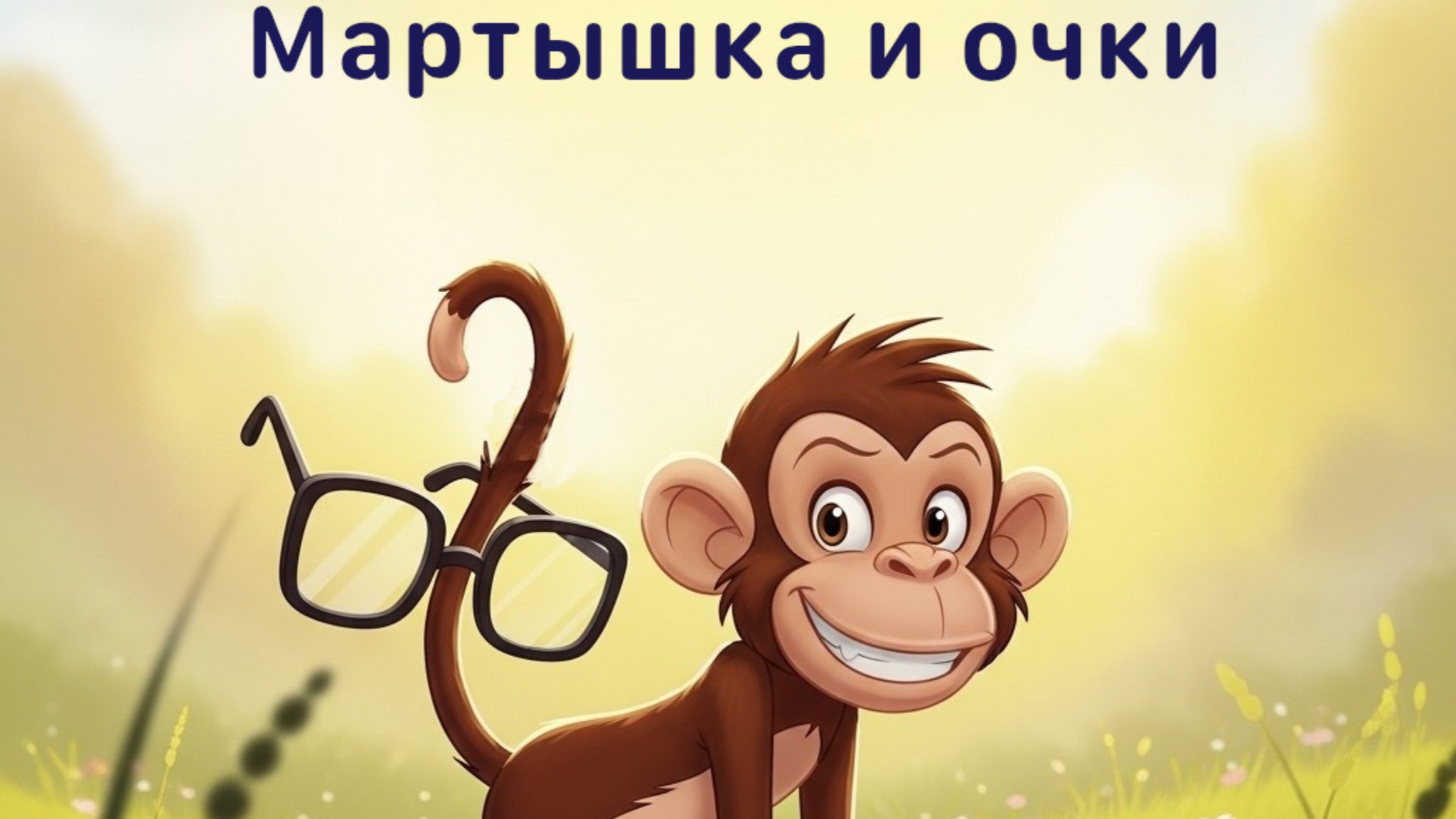 Мартышка и очки. Басня  И.Крылов