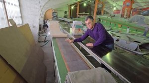Горячее вакуумное формование из углеткани.
