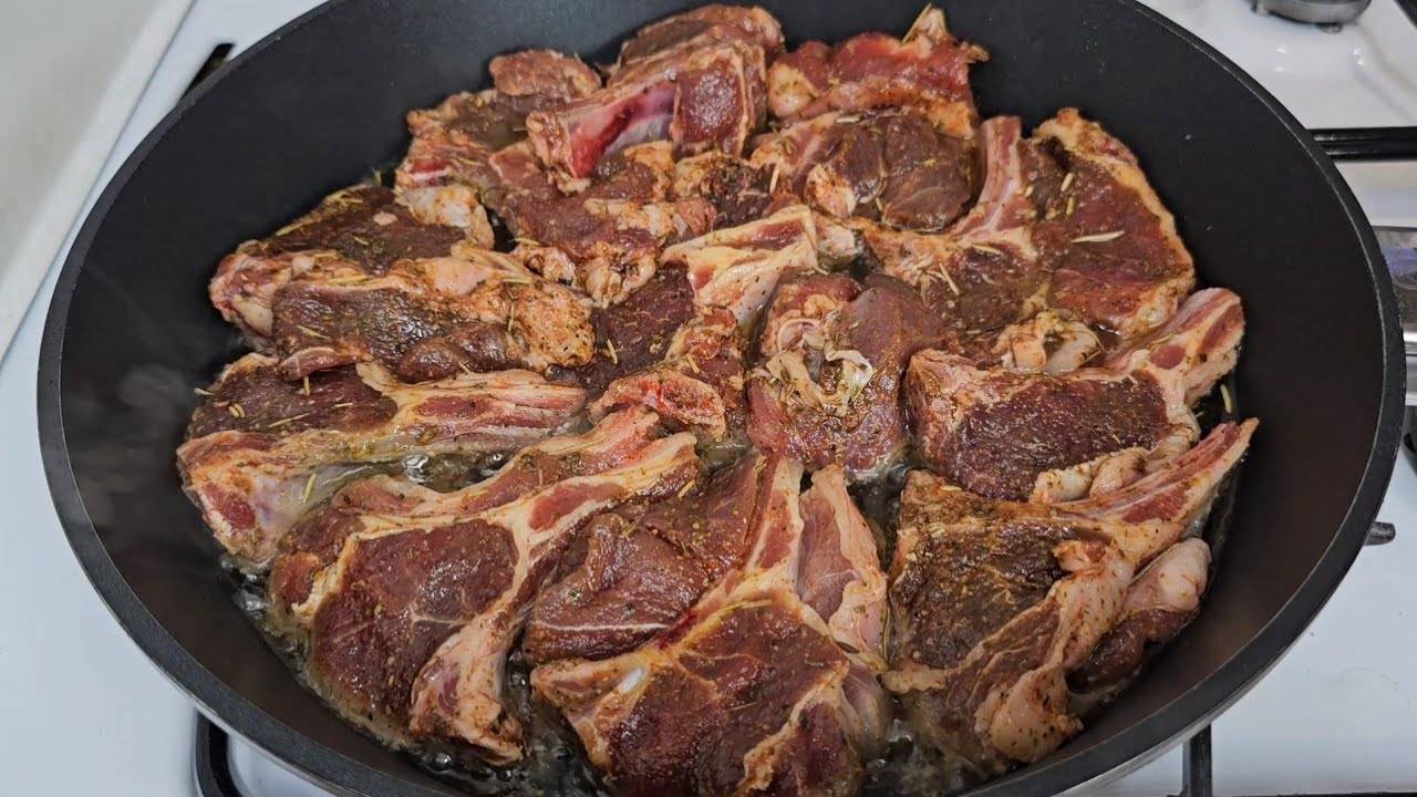 ВОТ КАК НАДО ГОТОВИТЬ МЯСО! Ваши гости будут поражены! Нежная Баранина которая реально тает во рту!