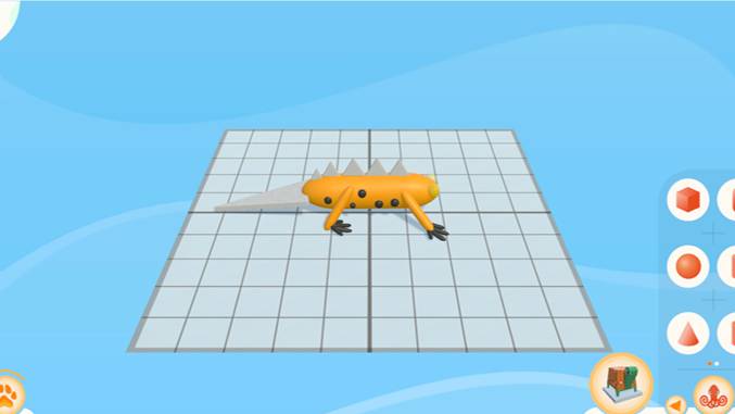 Видеоурок по 3D моделированию по теме “ Гребенчатый тритон ” в программе для эвм "LigroGame"