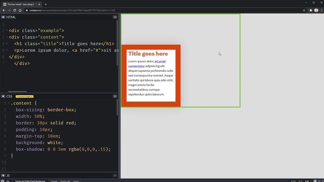 13. Добавление box-sizing