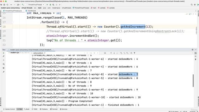 17 - Pinned Virtual Threads