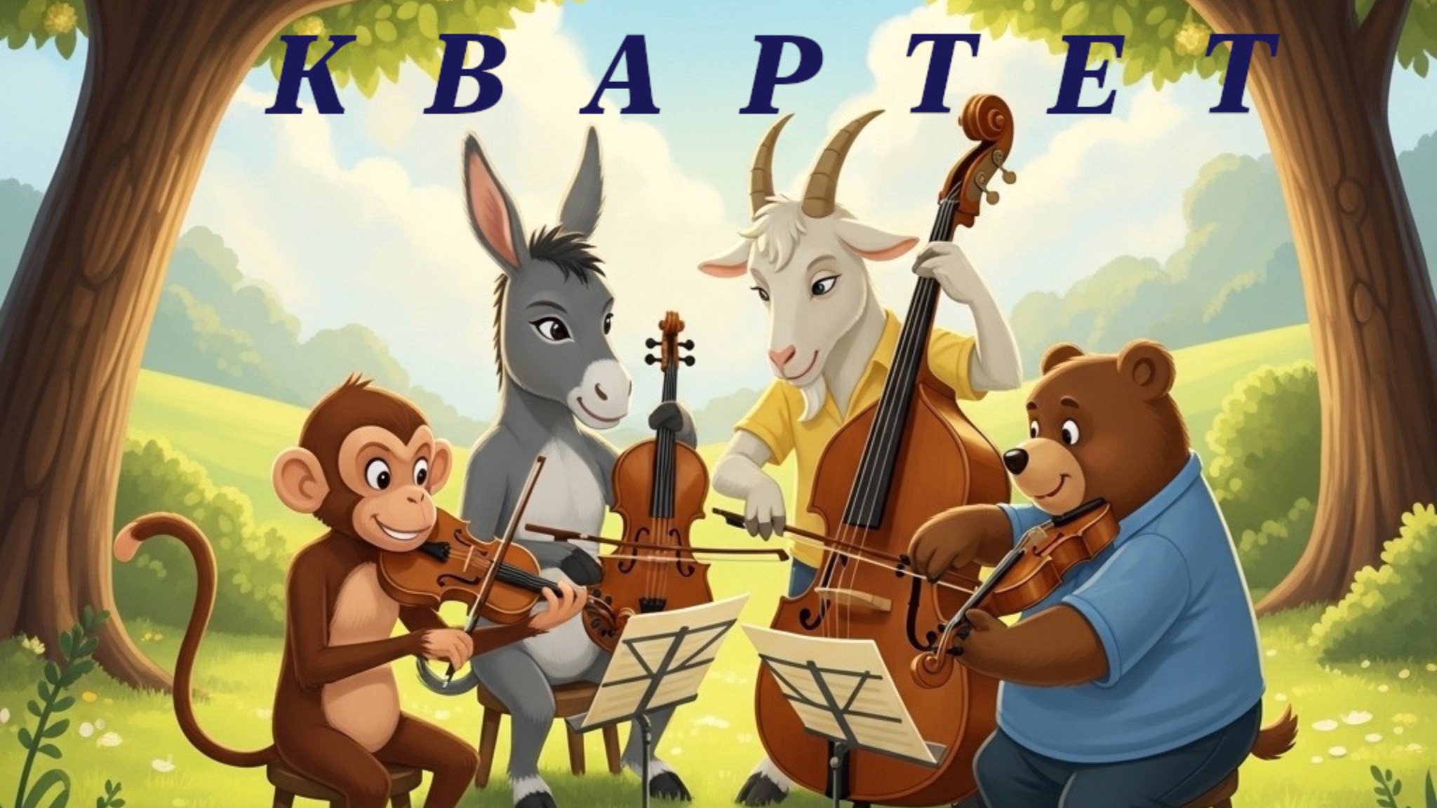 Квартет Басня И.Крылов