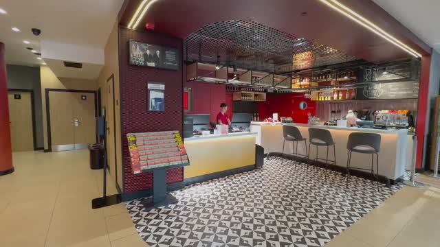Реновация лобби в отеле IBIS Москва