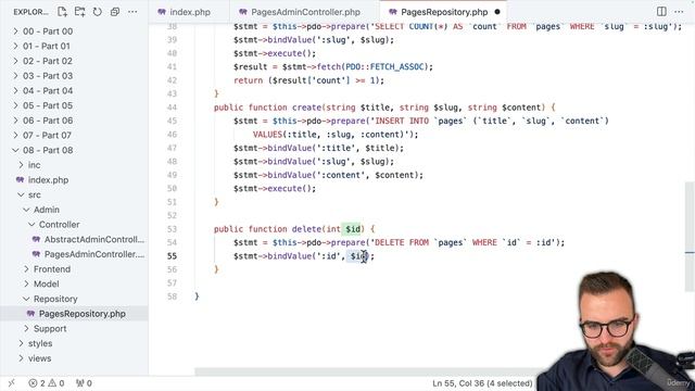 31-08. Implement the Delete Functionality (Part 2)
