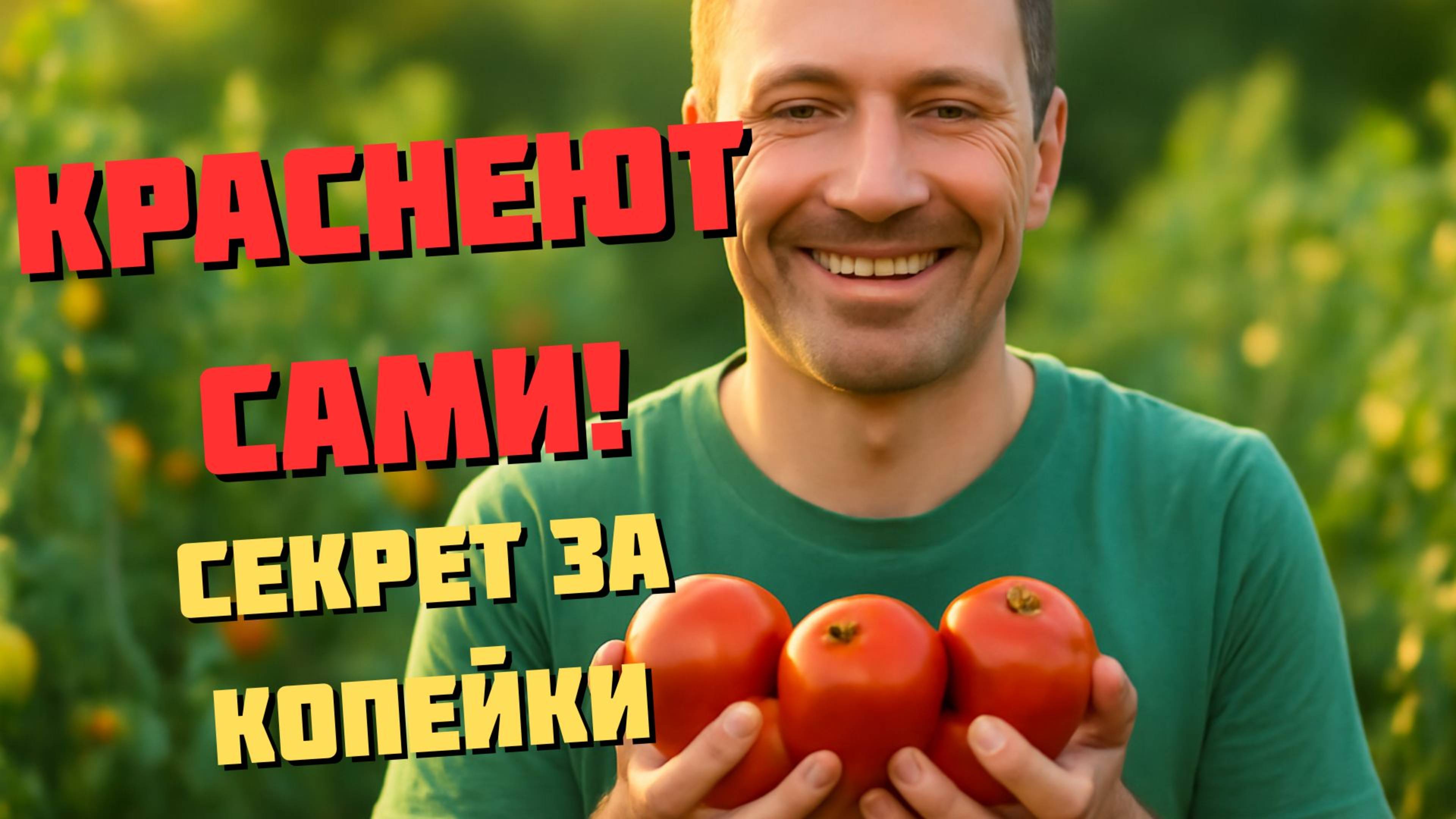 🔥 Почему огурцы и помидоры не растут в августе? 📉 Простое средство, которое реально помогает! Без