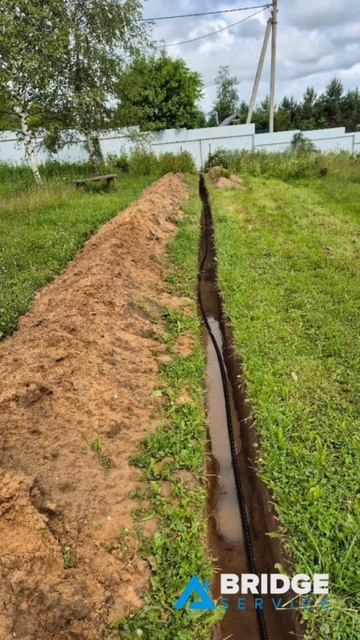 Копаем траншеи красиво!