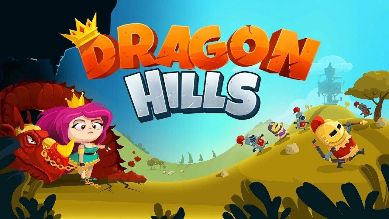 Dragon Hills Ручной ДРАКОН Принцессы Веселая игра как мультик для детей от Tiger Games TV