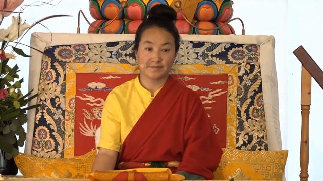 Учения Кхандро-ла (Раджунг Нелджорма Кхадро Намсел Дролма) в монастыре Наланда. Часть 7. 19.05.2018