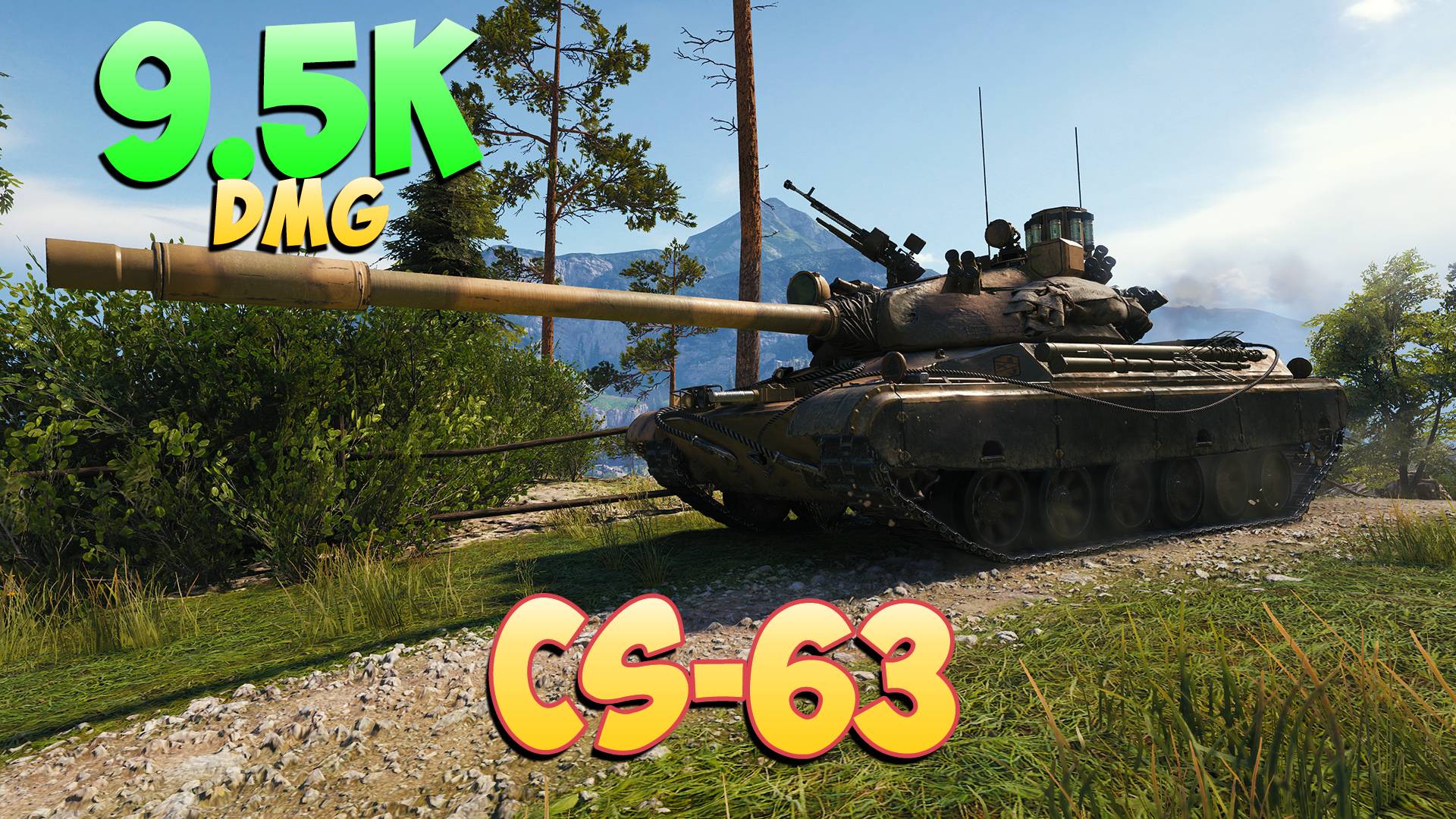 CS-63 • Мягкий мастер! - 3 Фрагов 9.5K Урона • Мир Танков