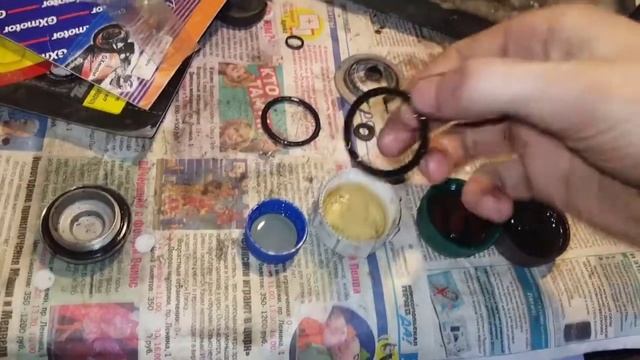 Тест резинок от мопеда питбайка. наборы прокладок