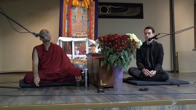 Дост. Тензин Гендун. "СТАТЬ ЛУЧШЕ САМОМУ, ЧТОБЫ ПОМОЧЬ ДРУГИМ "  Февраль 2019 г