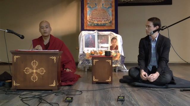 Дост. Тензин Гендун “Бодхичитта и мудрость на пути к просветлению” день 2,  сессия 2.