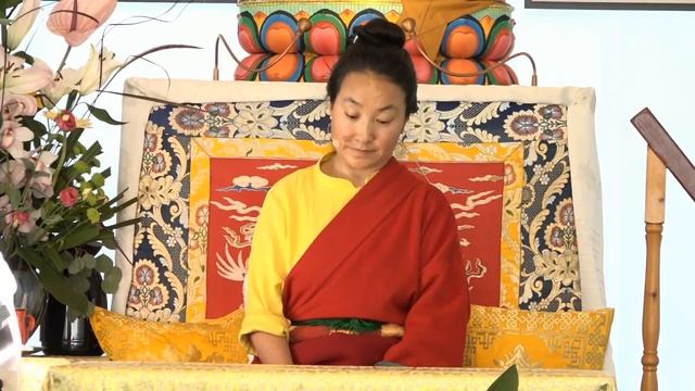 Учения Кхандро-ла (Раджунг Нелджорма Кхадро Намсел Дролма) в монастыре Наланда. Часть 5. 18.05.2018