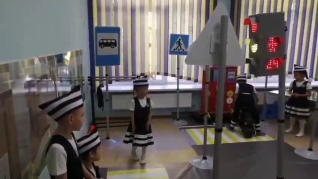 5 августа на базе МАДОУ № 106 прошло тематическое занятие по ПДД