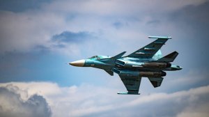 Су-34 ударил по пункту дислокации боевиков ВСУ